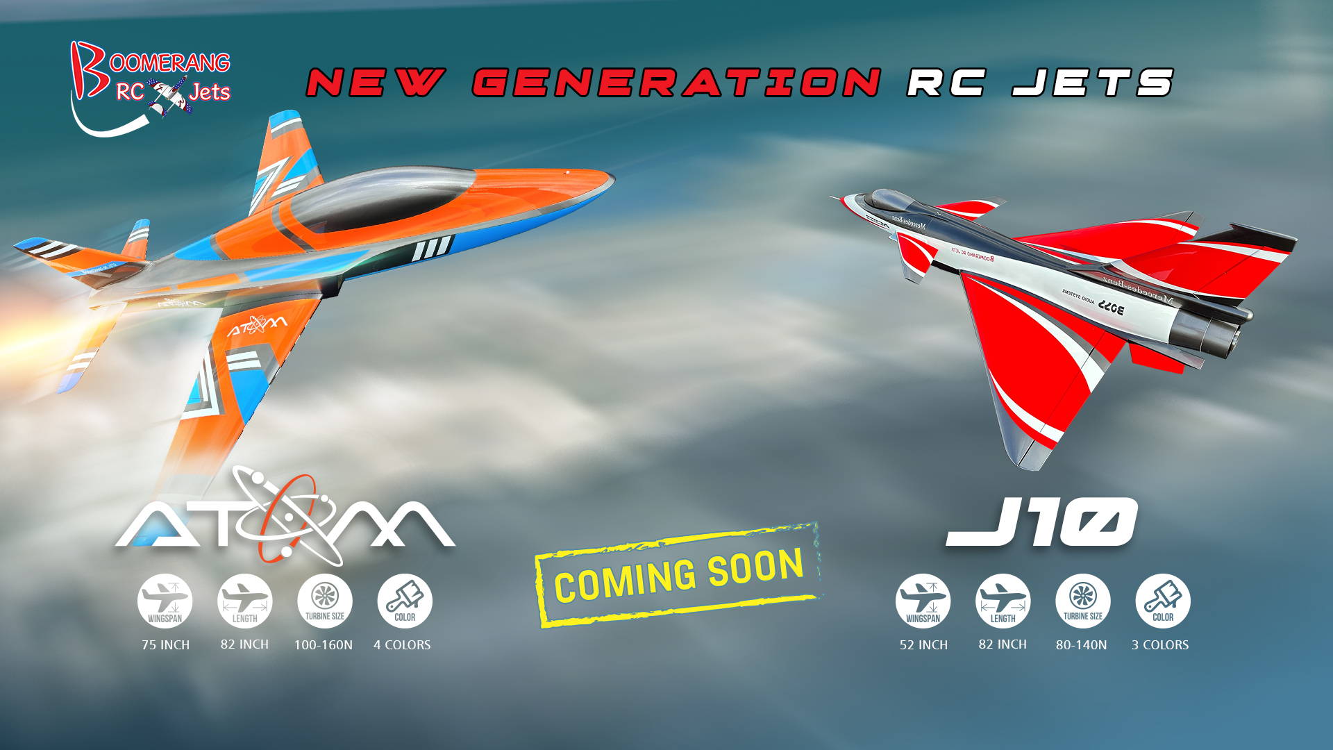 Boomerang Atom&J10 preorder | HeliDirect